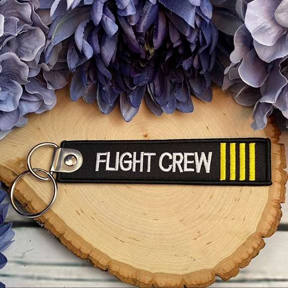 Accessories | Aviator Flight Crew Keychain Luggage Tag | Poshmark